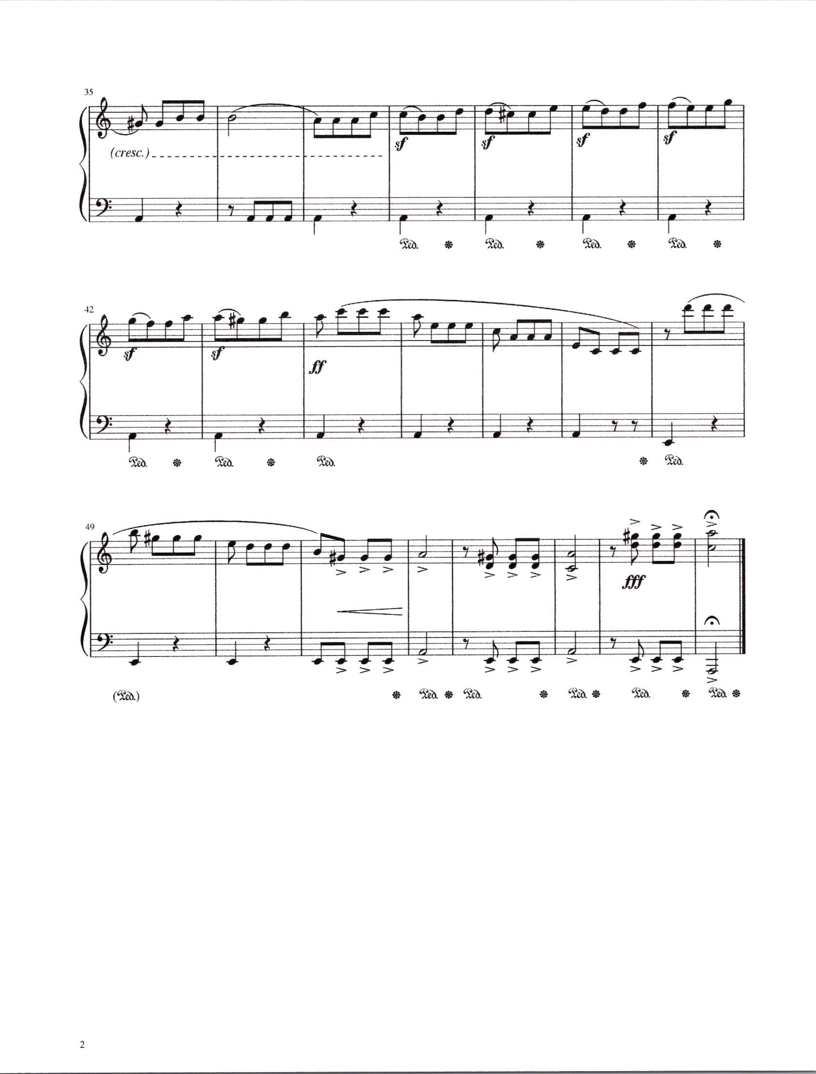 Symphony No. 5 Easy Piano by Beethoven - Digital Sheet Music - Key of C ...