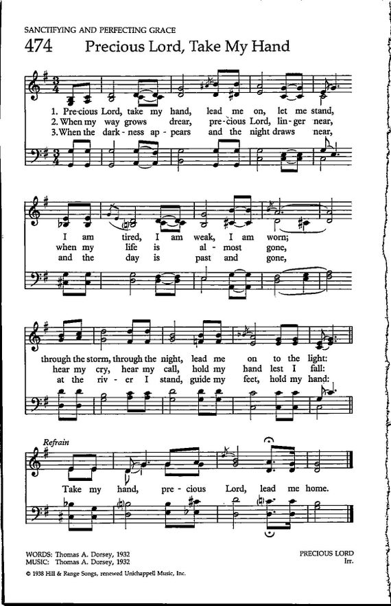 Precious Lord Take My Hand