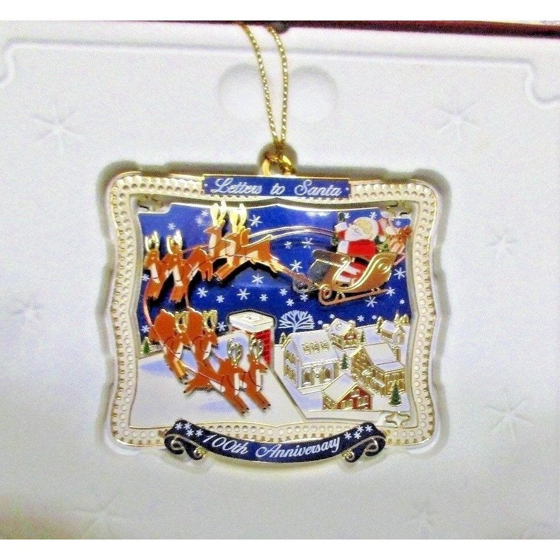 USPS 100th Anniversary Christmas Tree Decoration 1912-2012 Gift 3D ...