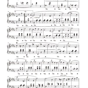 Valse/minute Waltz by Frederic Chopin - Digital Classical Sheet Music ...