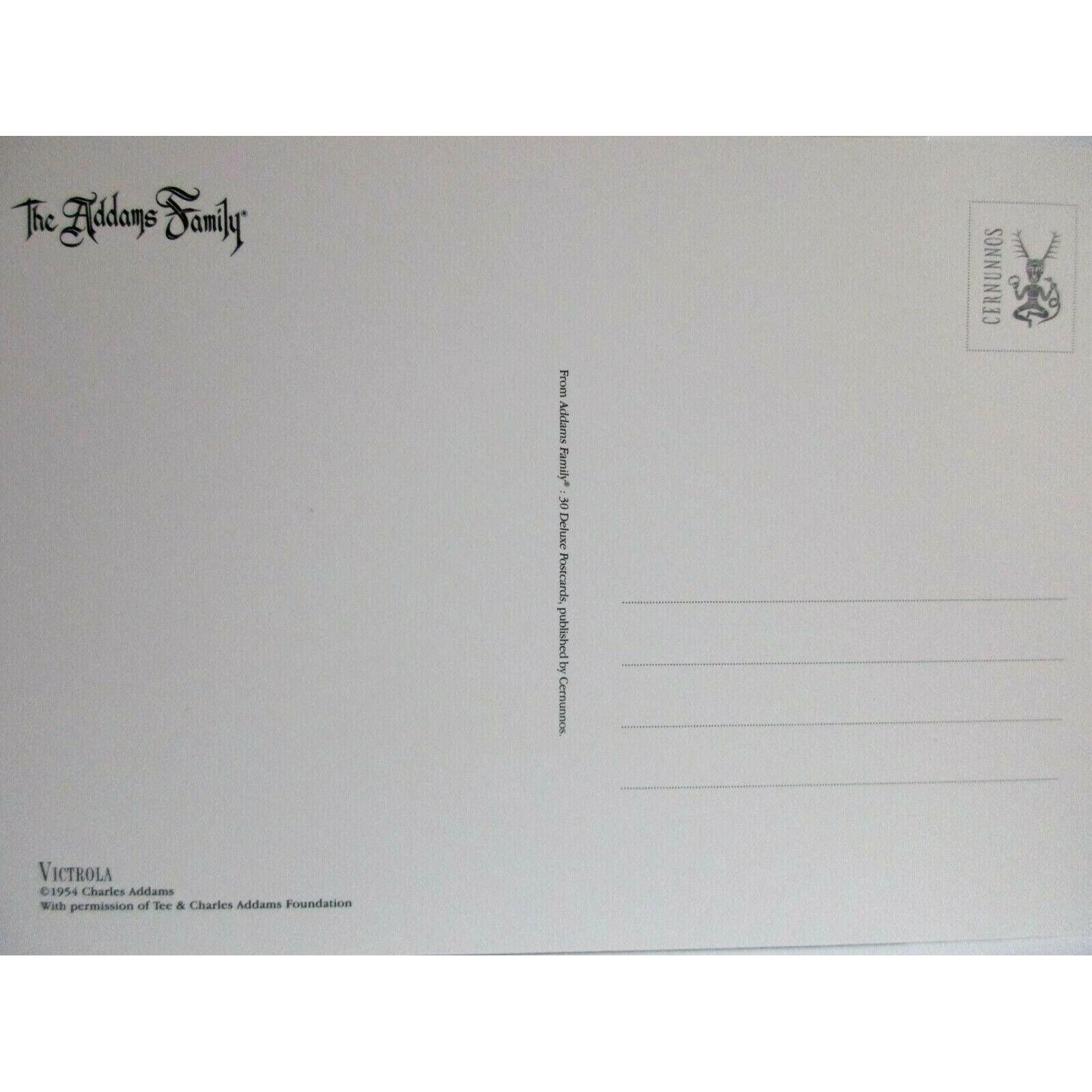 Chas Addams Card Art Print VICTROLA 1954 see Photos & Description - Etsy