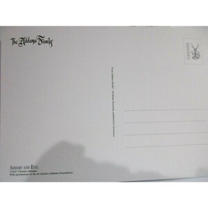 Chas Addams Card Art Print Addams and Evil 1947 see Photos ...