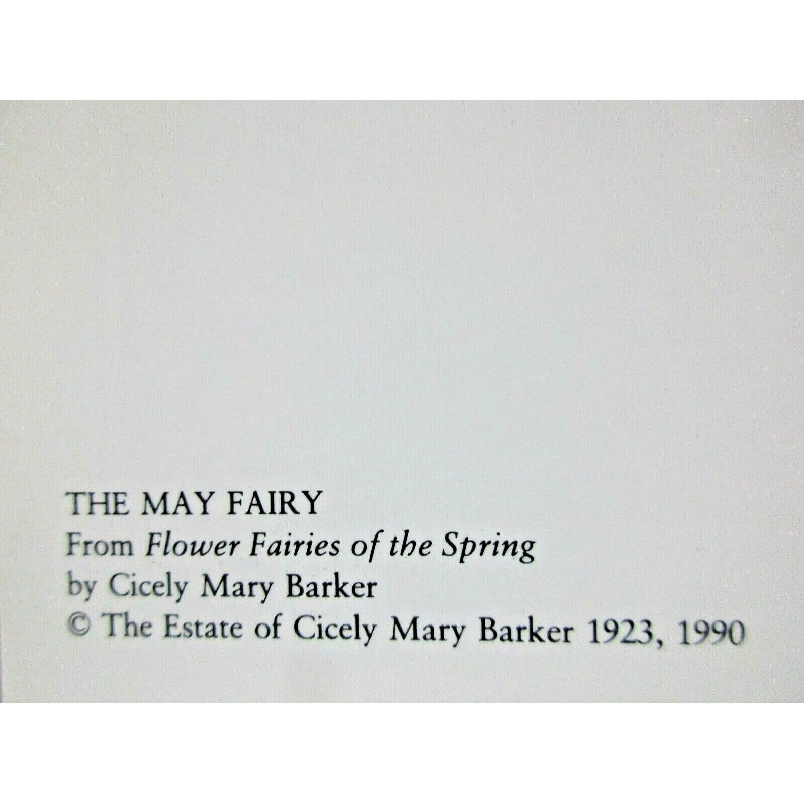 Art Postcard by Cicely Mary Barker - the May Fairy - Flower Fairies of ...
