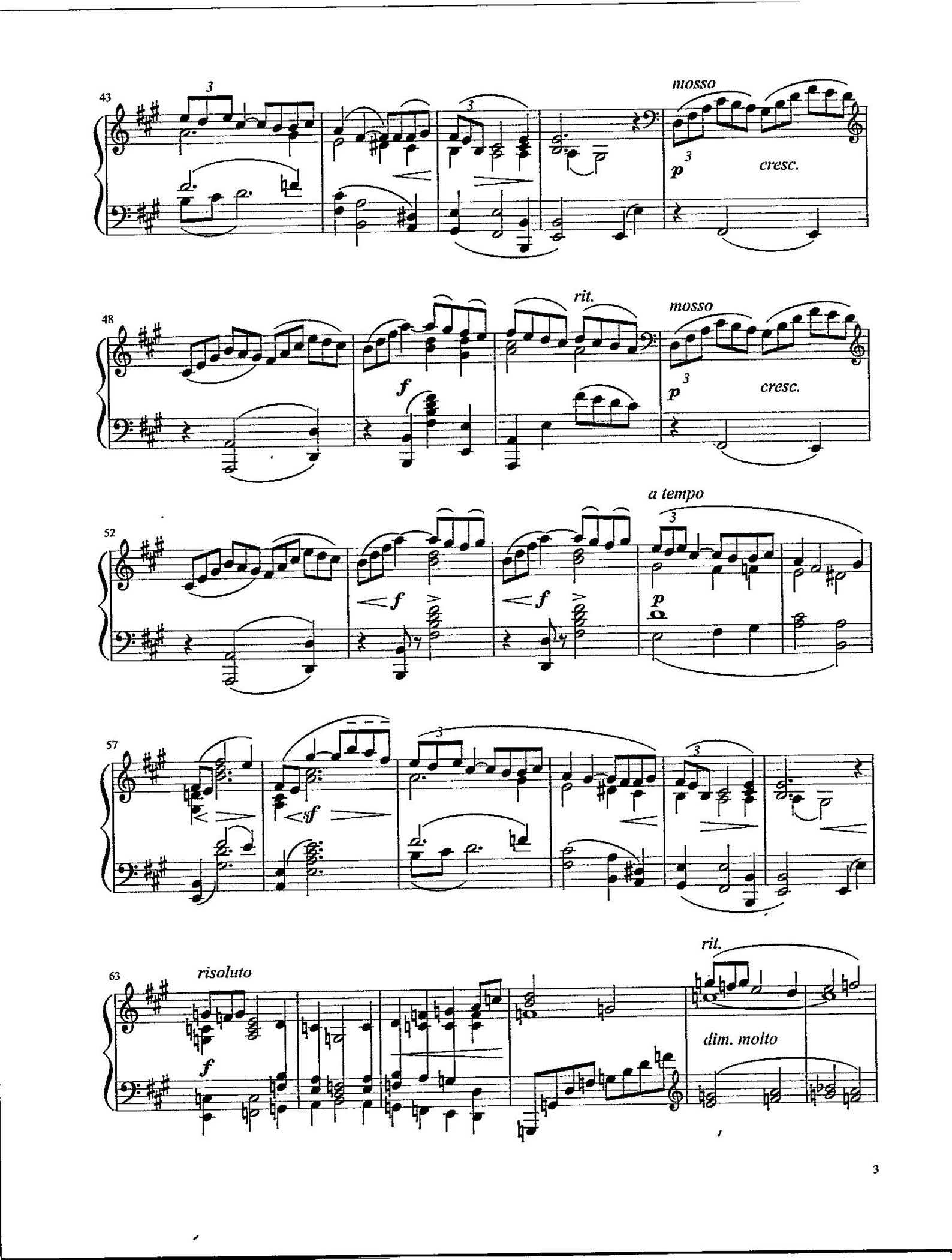 Arabesque No. 1 in E Major L.66 No.1 Piano Solo by Claude Debussy ...