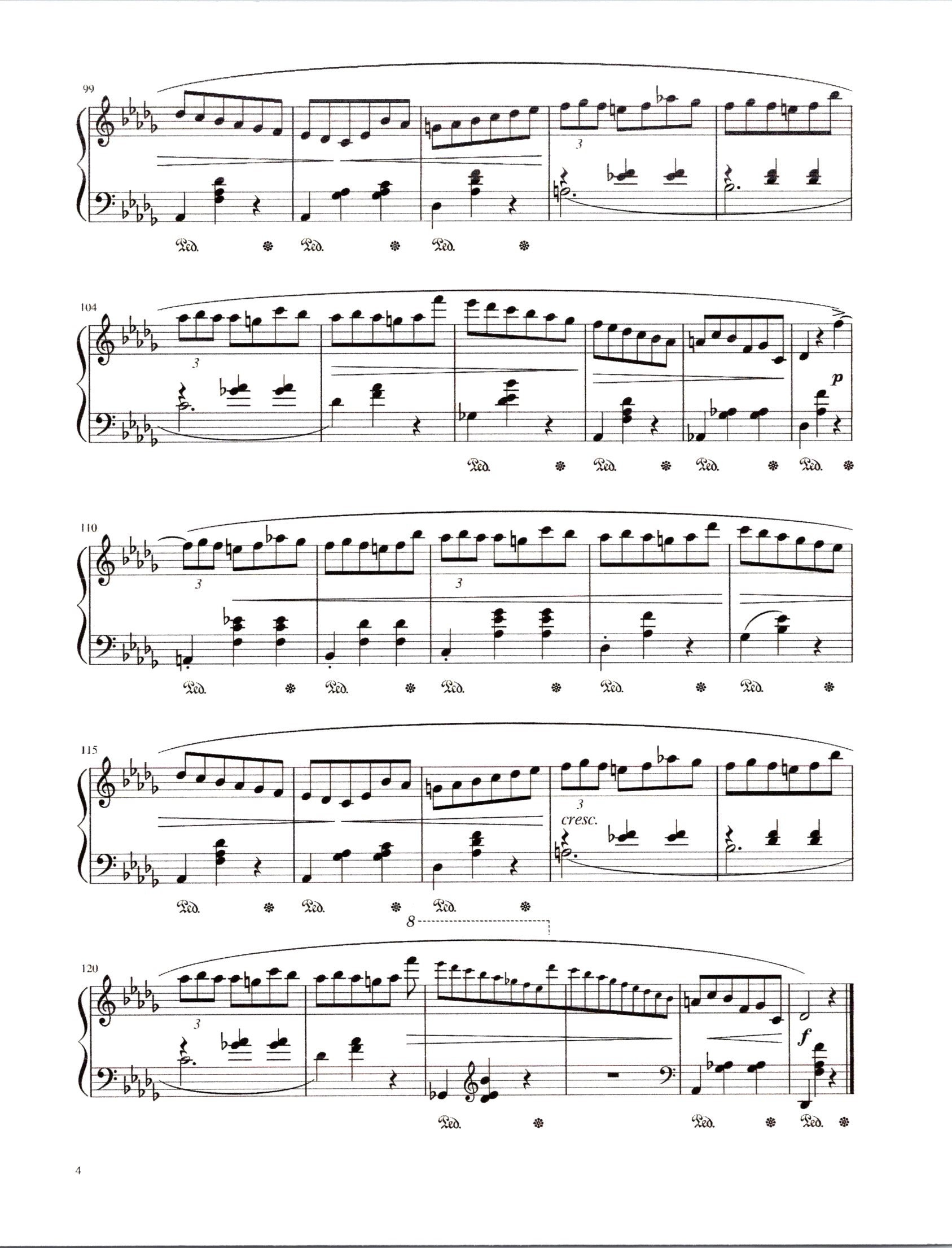 Valse/minute Waltz by Frederic Chopin - Digital Classical Sheet Music ...