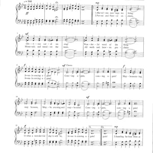 Jesus is Coming Again - Digital Download Hymn Tune by John W. Peterson ...