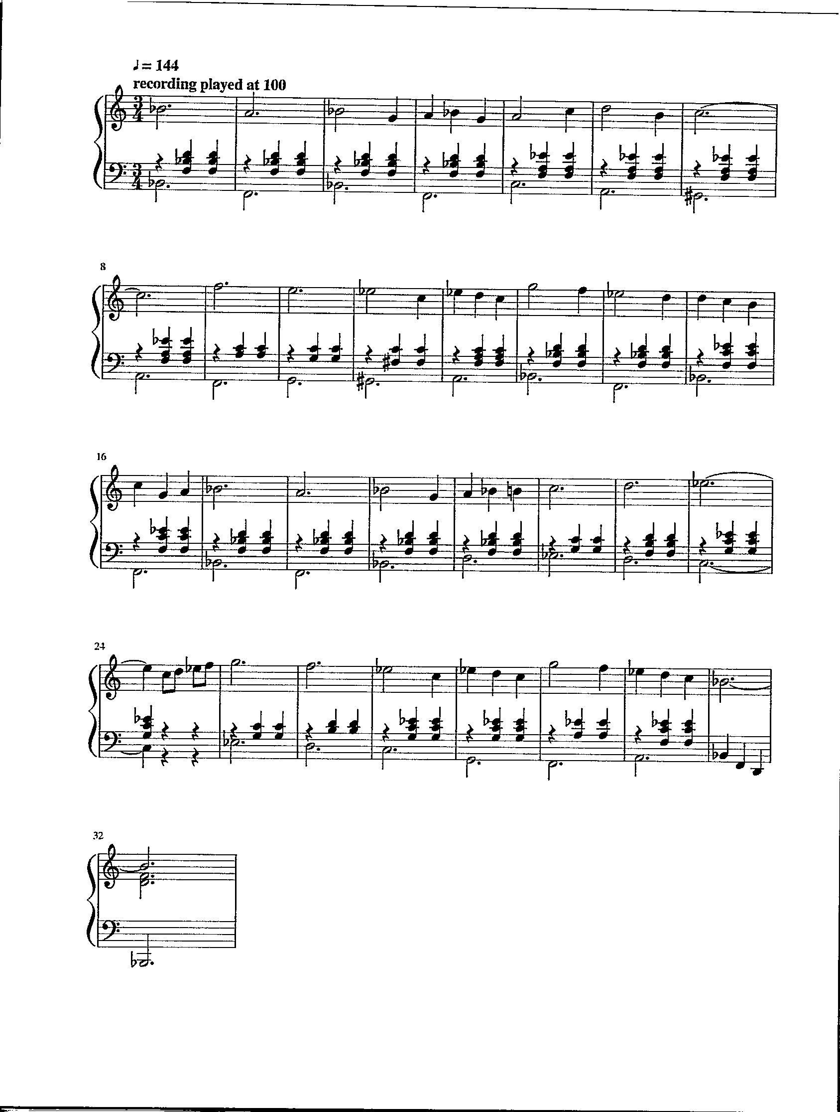 Sleeping Beauty Waltz - Digital Piano Solo - Key of C - Etsy