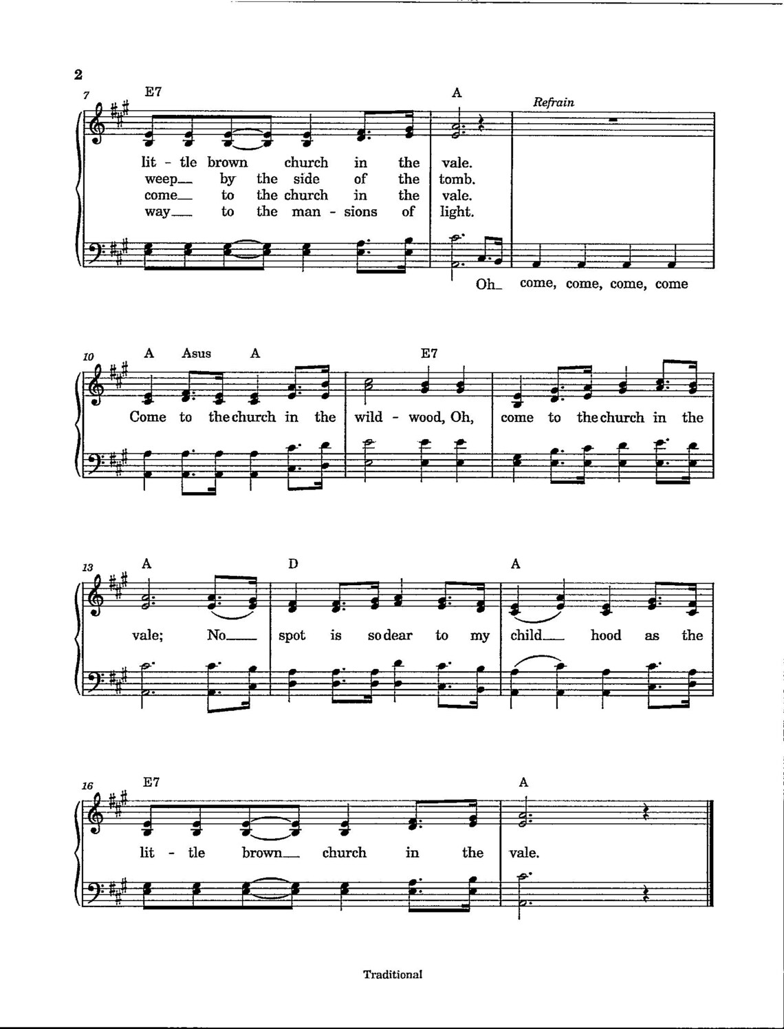 I Have Decided to Follow Jesus - Hymn Tune Digital Printable With ...