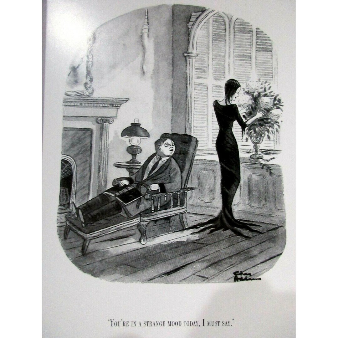 Chas Addams Card Art STRANGE MOOD 1948 Print (see Photos & Description ...