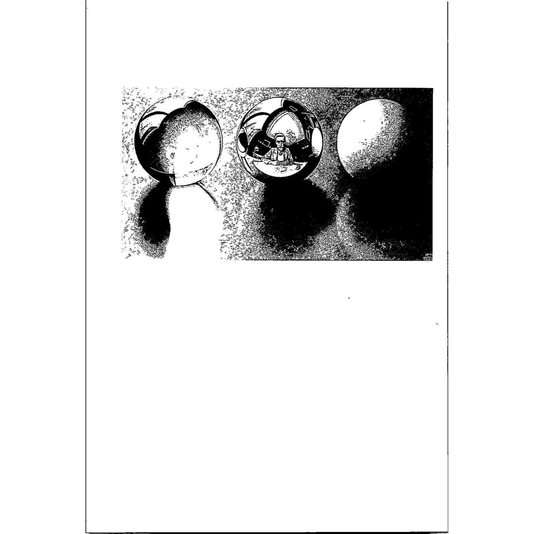 M.C. Escher Small Calendar Print - 1946 Three Spheres II - 6" X 9" - Etsy