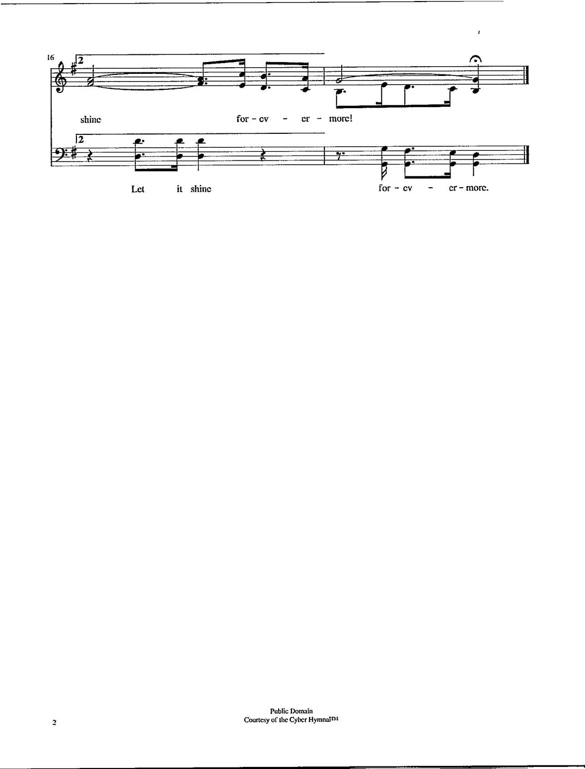 Send the Light - Digital Printable Hymn Tune for Piano and Voices - Etsy