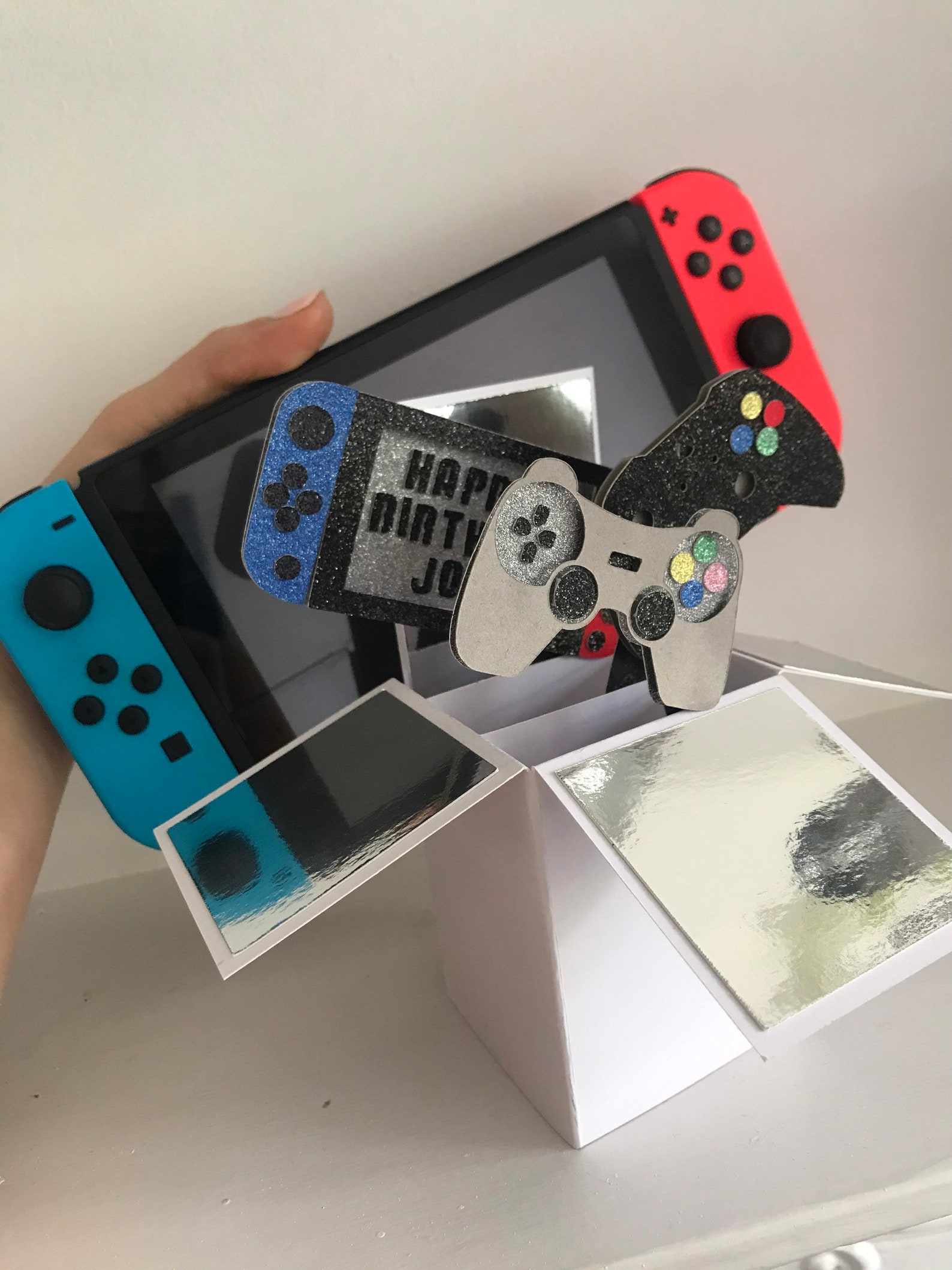 Video game pop up card PlayStation card Xbox card | Etsy