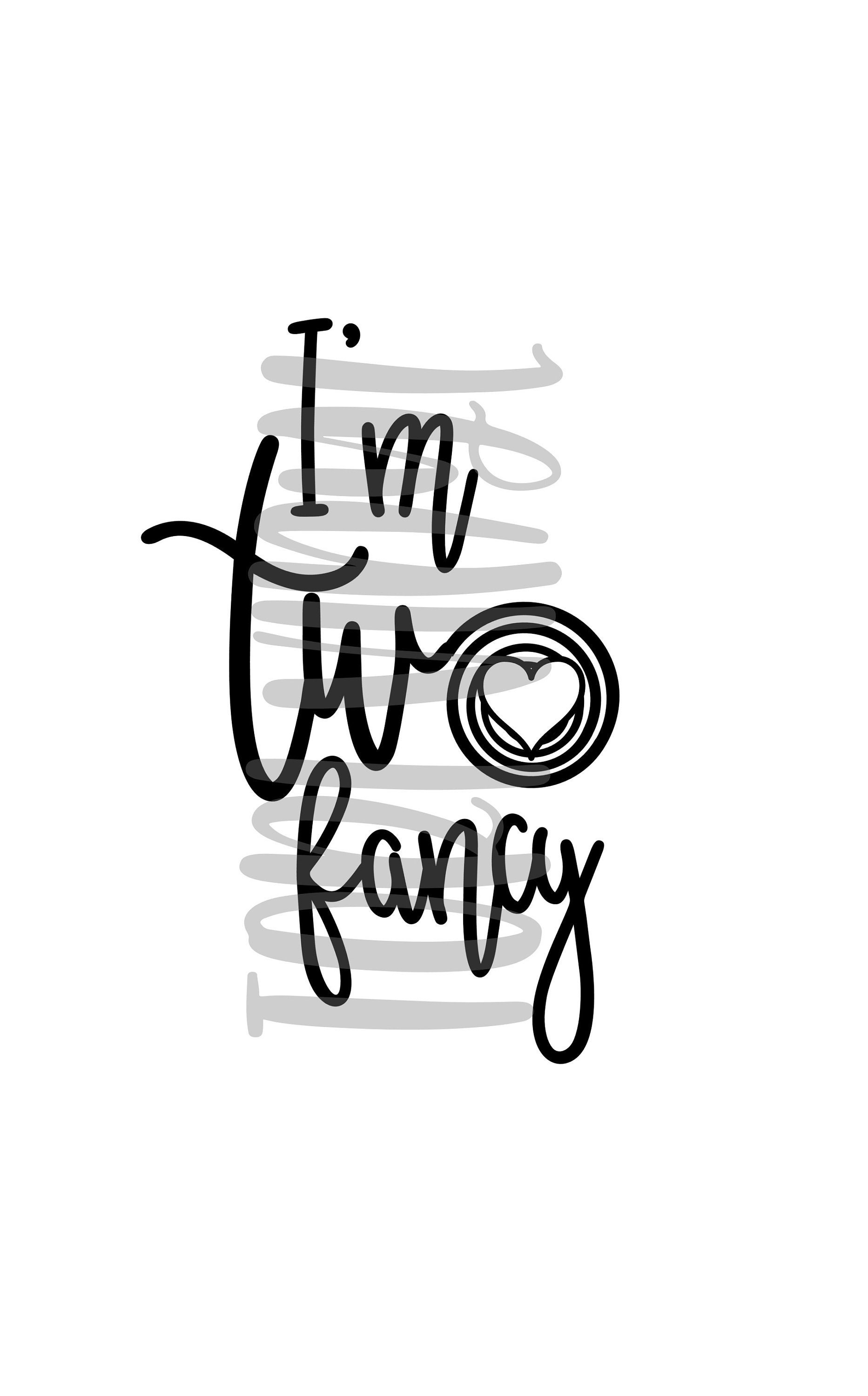 I'm Two Fancy SVG DESCARGA INSTANTE Archivo Digital | Etsy