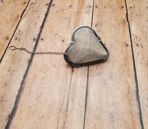 Heart Shaped Tea Infuser heart tea strainer heart gift | Etsy