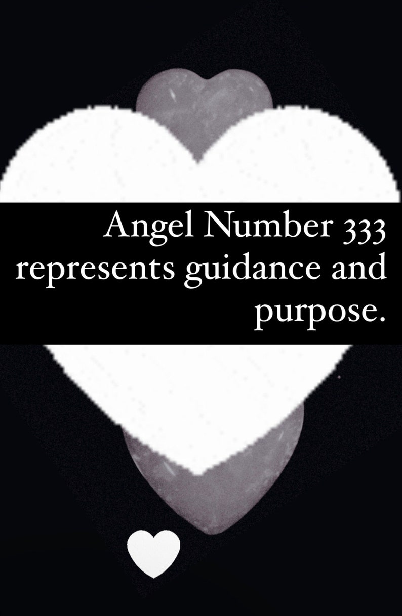 333 Engraved Angel Number Necklace , Lucky Number Pendant, Angel Number ...