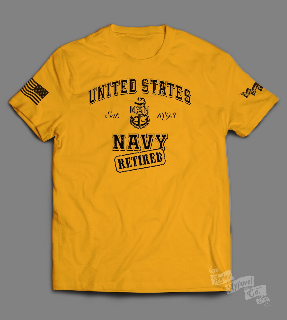 NAVY MUSTANG OFFICER Pride T - Etsy