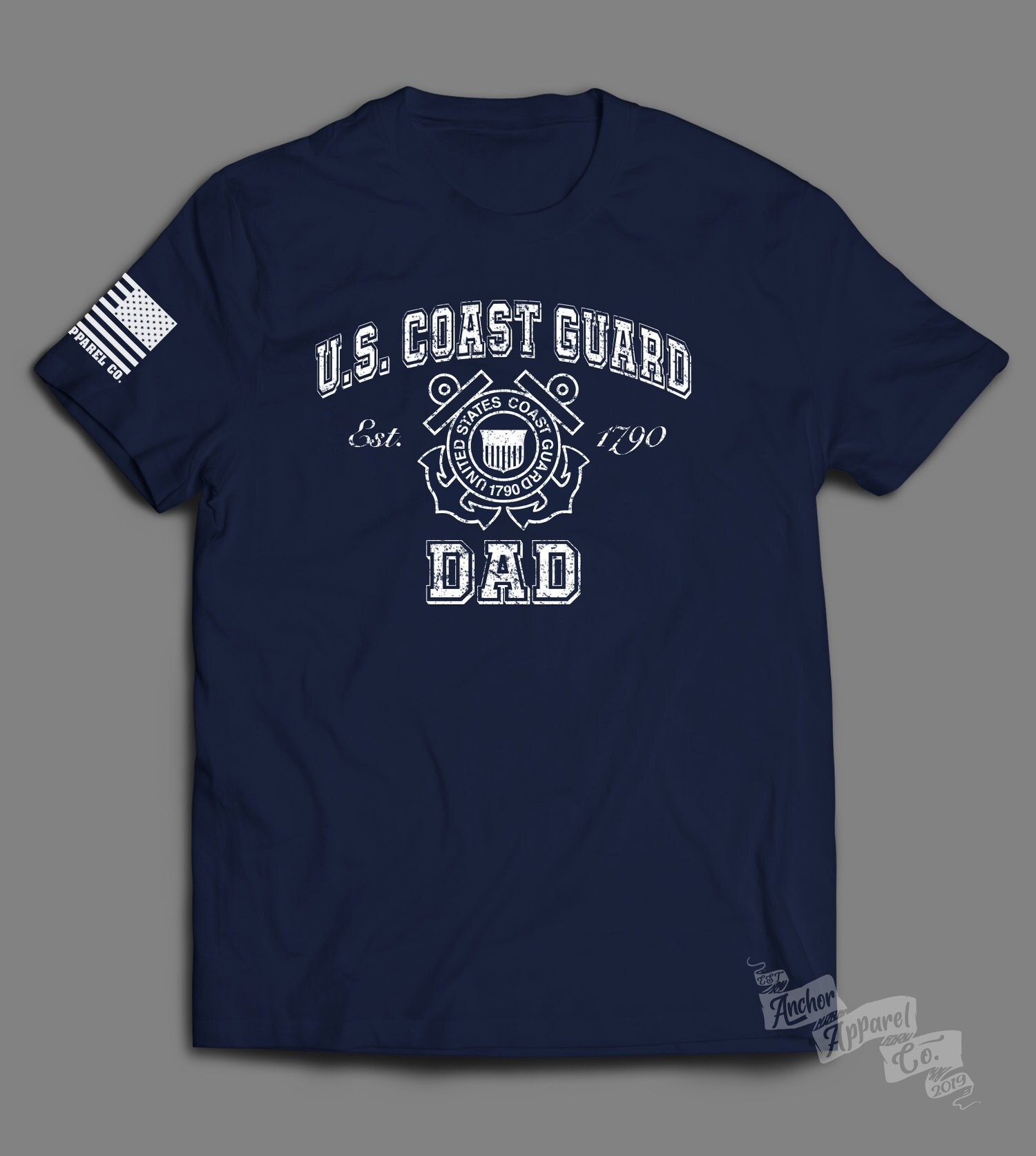 Coast Guard Dad Apparel - Etsy