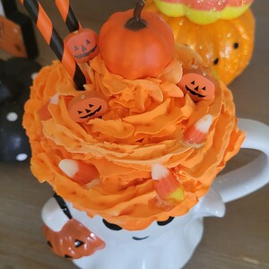 Candy Corn Mug Topper Halloween Candy Corn Mug Topper - Etsy