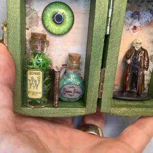 Magic Professor With Mini Potions and Mini Wand Book, Magic School ...