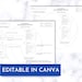 Volleyball Player Performance Report - PDF Print or Editable Canva ...