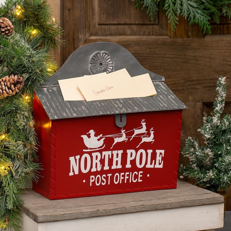 North Pole Mailbox - Etsy