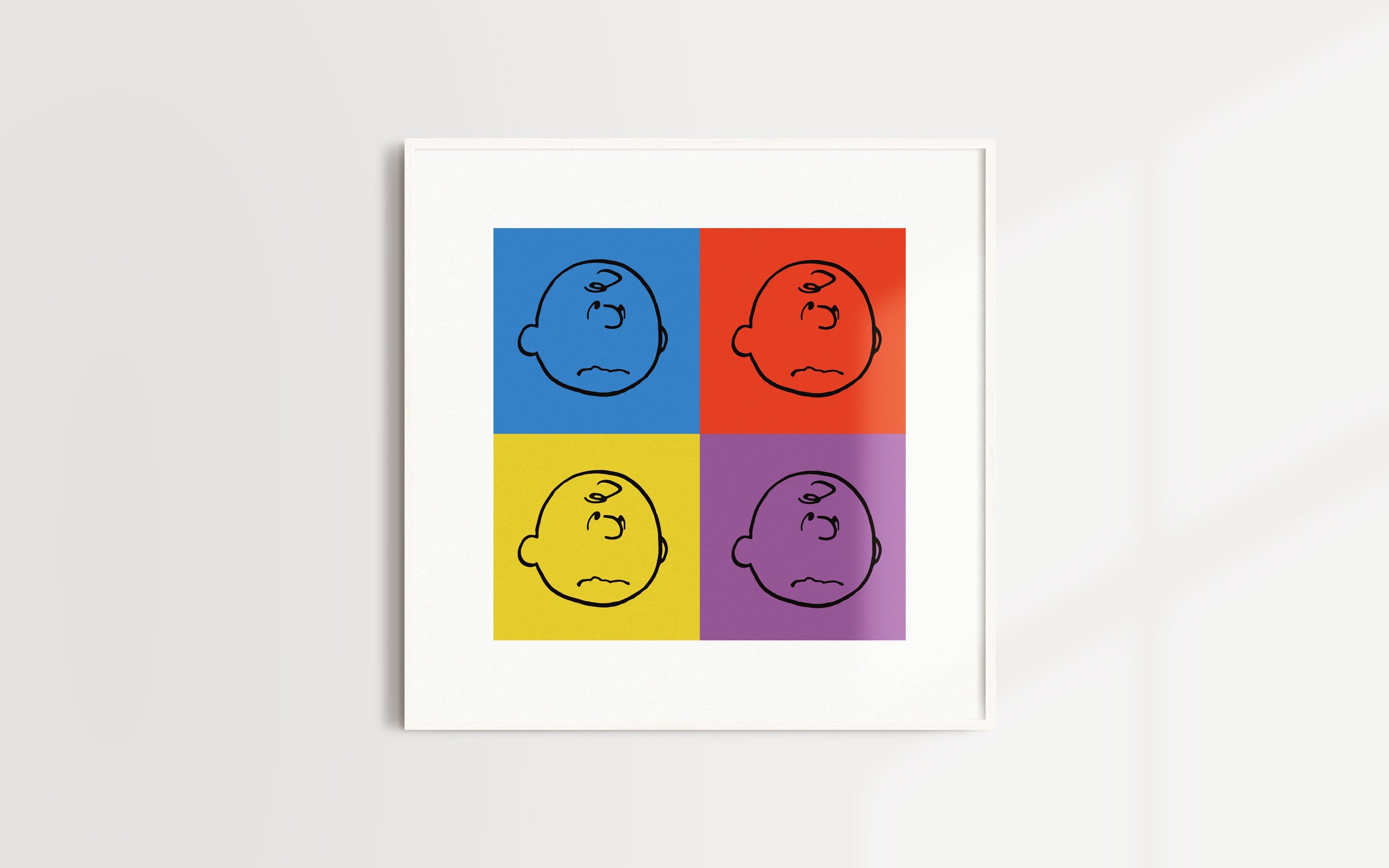 Charlie Brown Digital Download, "pop Art" Andy Warhol Print, Charlie ...