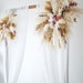 Boho Wedding Arch Dried Flowers Arrangement Rustic Arches - Etsy