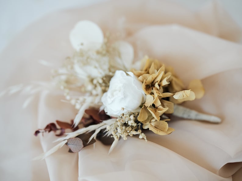 Rustic Orange Wedding Autumn Bouquet Boho Bouquet Champagne - Etsy