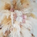 Boho Wedding Arch Dried Flowers Arrangement Rustic Arches - Etsy