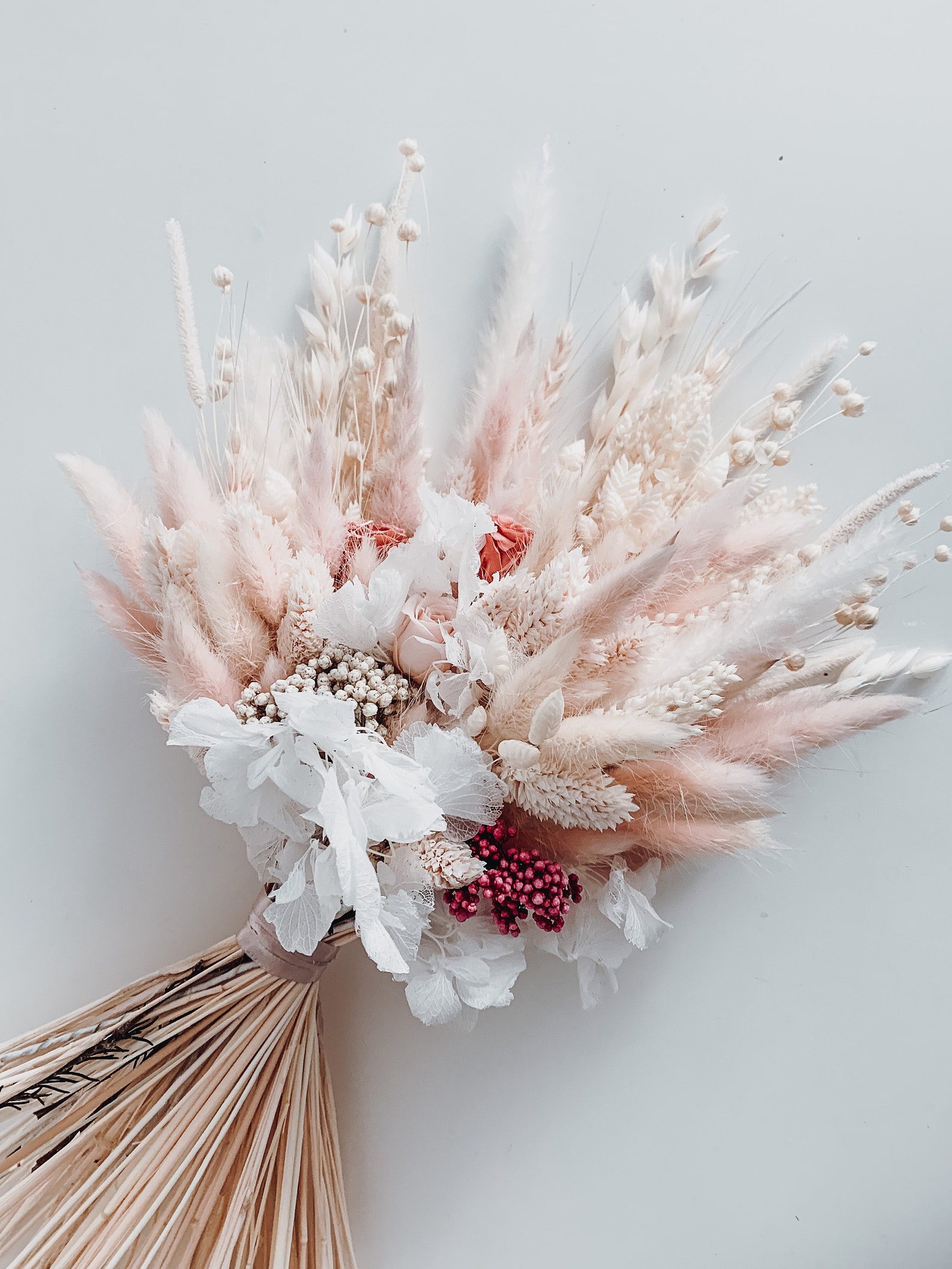 Tender wedding bouquet rustic bundle bunch for bride of | Etsy