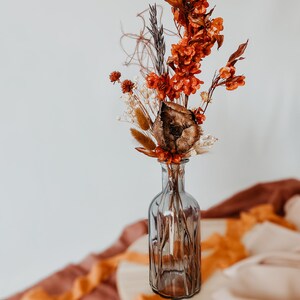 Rustic Dried Flowers Table Bouquet, Preserved Wedding Centerpiece ...
