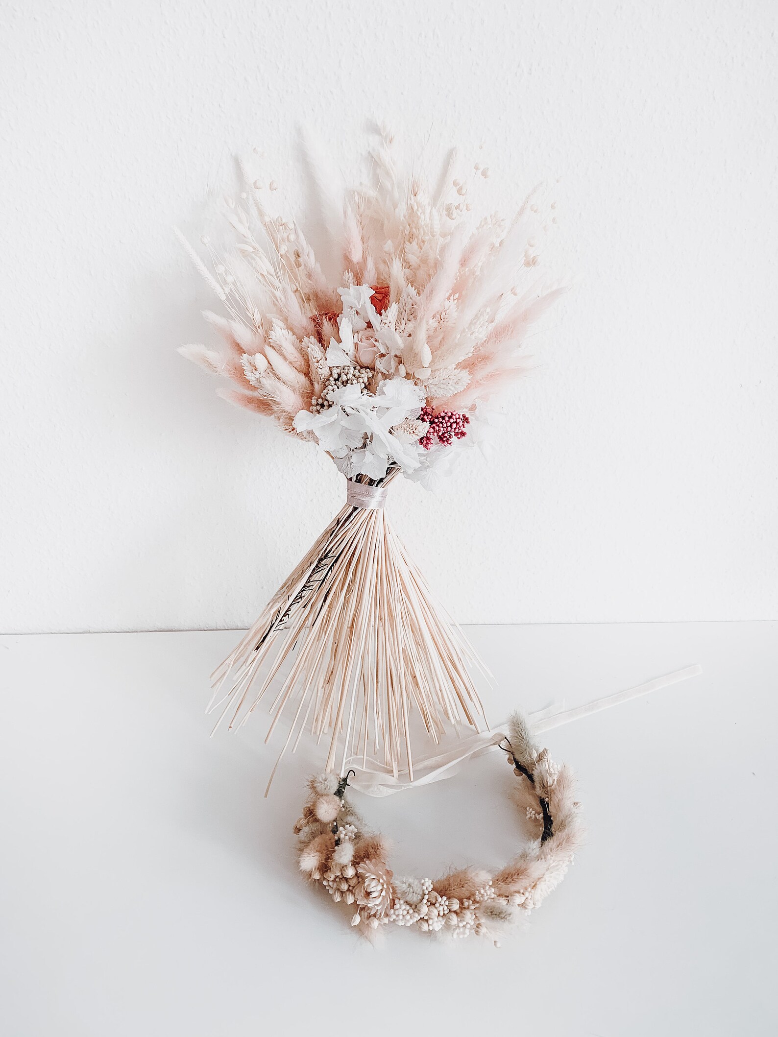 Tender Wedding Bouquet Rustic Bundle Bunch for Bride of - Etsy