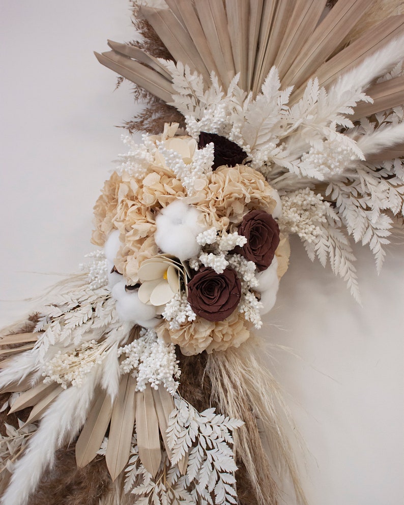 Unique Arch Handmade Dried Flowers Wedding Floral Arrangements - Etsy