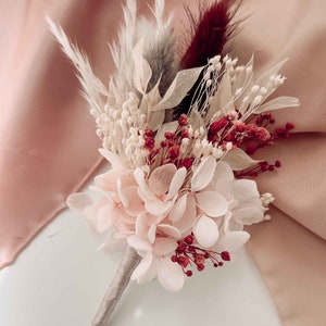 Unusual Preserved Roses Bouquet, Bridal and Bridesmaid Dried Bunch ...