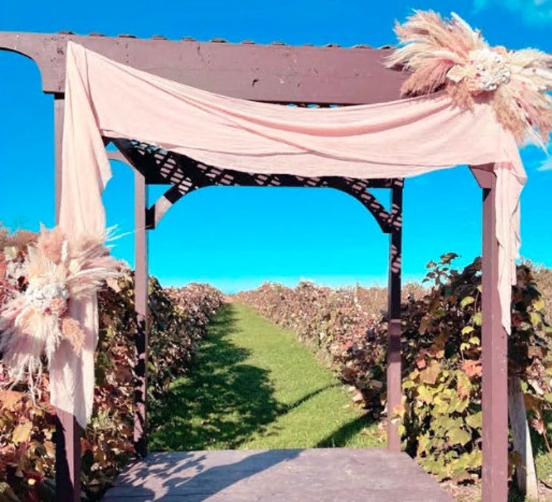 Unique Arch Handmade Dried Flowers Wedding Floral Arrangements - Etsy