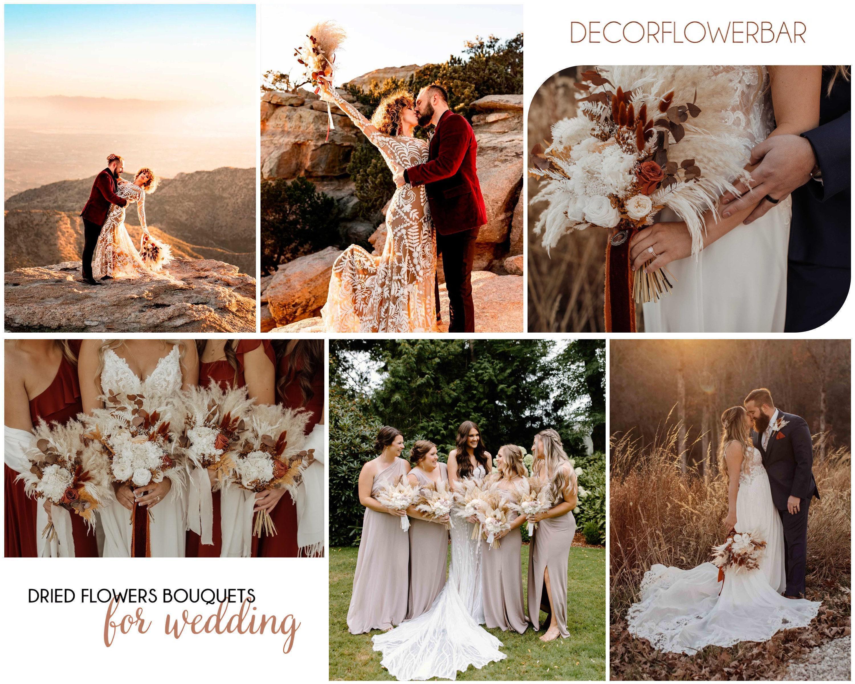 Wedding Backdrop Dried Fowers, Terracotta Wedding Arch, Rustic Bridal ...