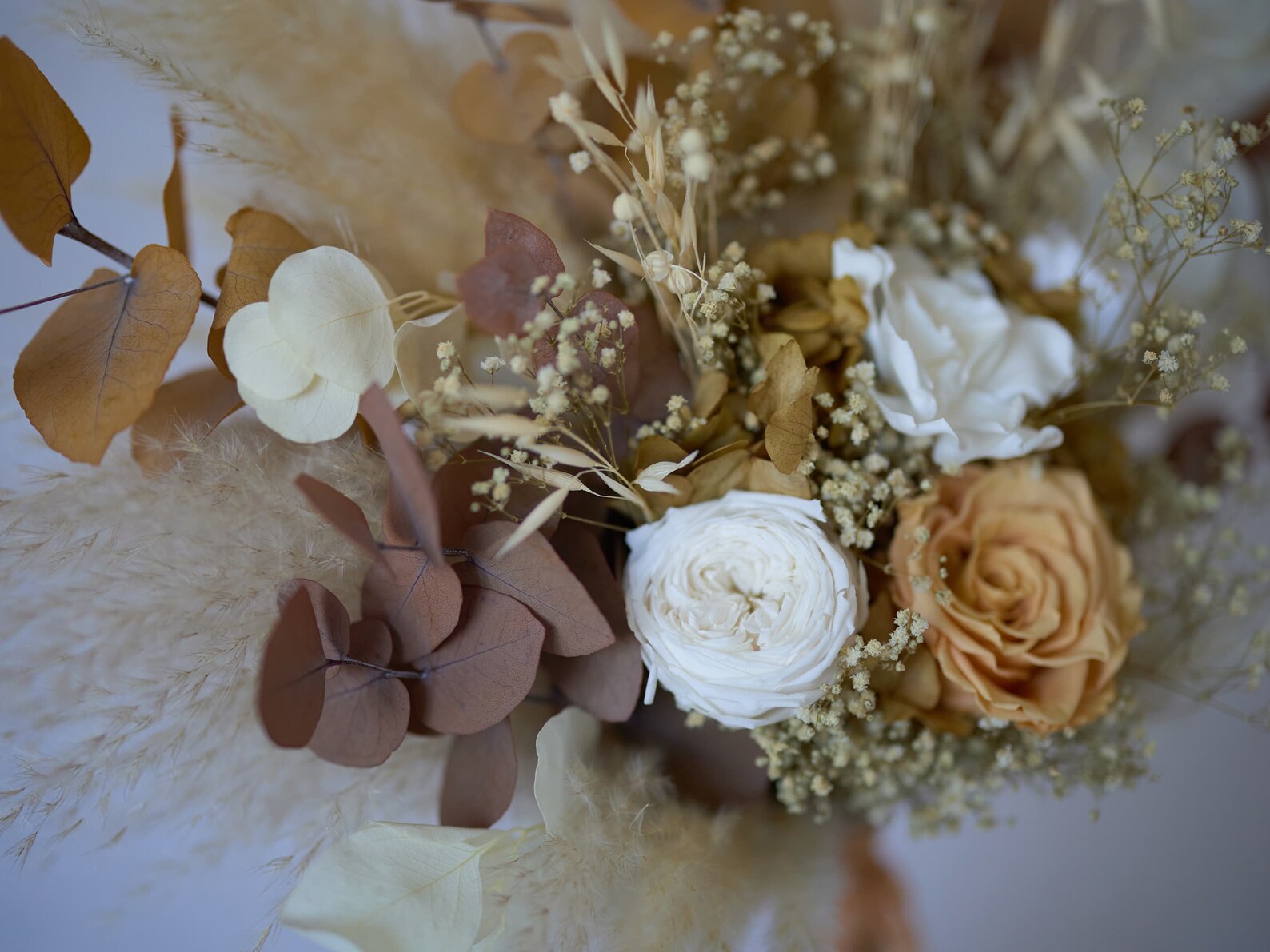 Rustic Orange Wedding Autumn Bouquet Boho Bouquet Champagne - Etsy