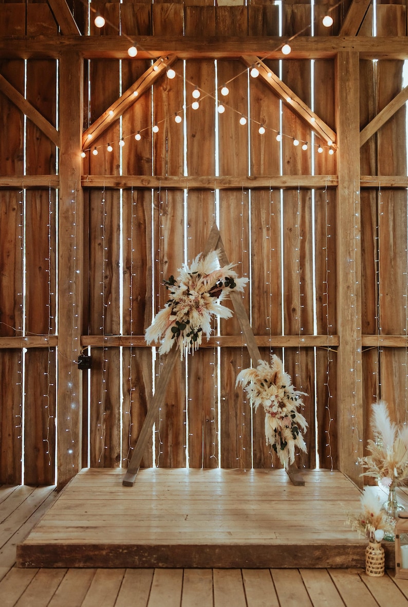 Wedding Backdrop Dried Fowers, Terracotta Wedding Arch, Rustic Bridal ...