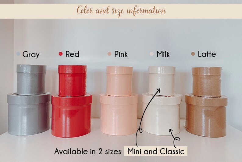 Beige Hatbox Cute Woman Present Long Lasting Flowers Hat Box - Etsy