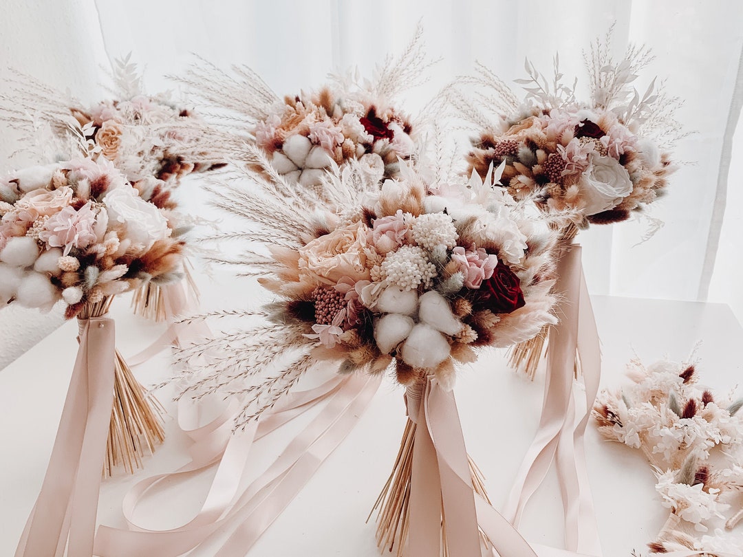 Wedding Bouquets Custom Made Design Long Lasting Bunch - Etsy