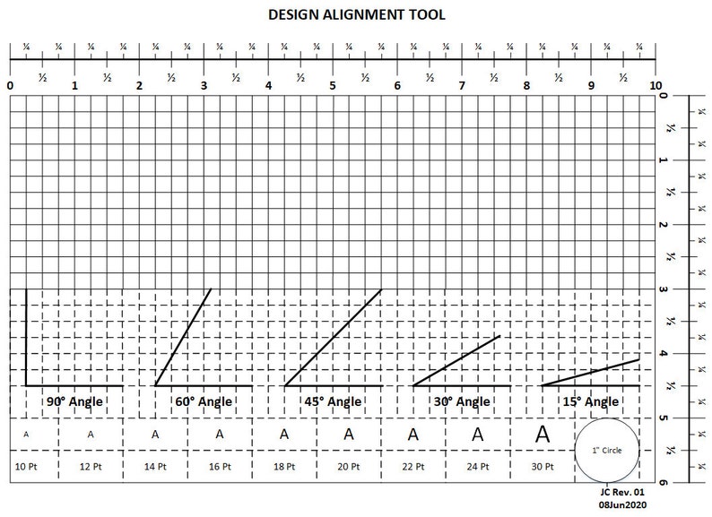 Screen Virtual Ruler / Design Alignment Tool - Etsy