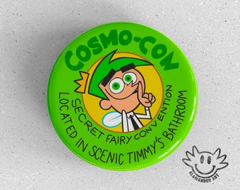 Cosmo Con Button - Etsy