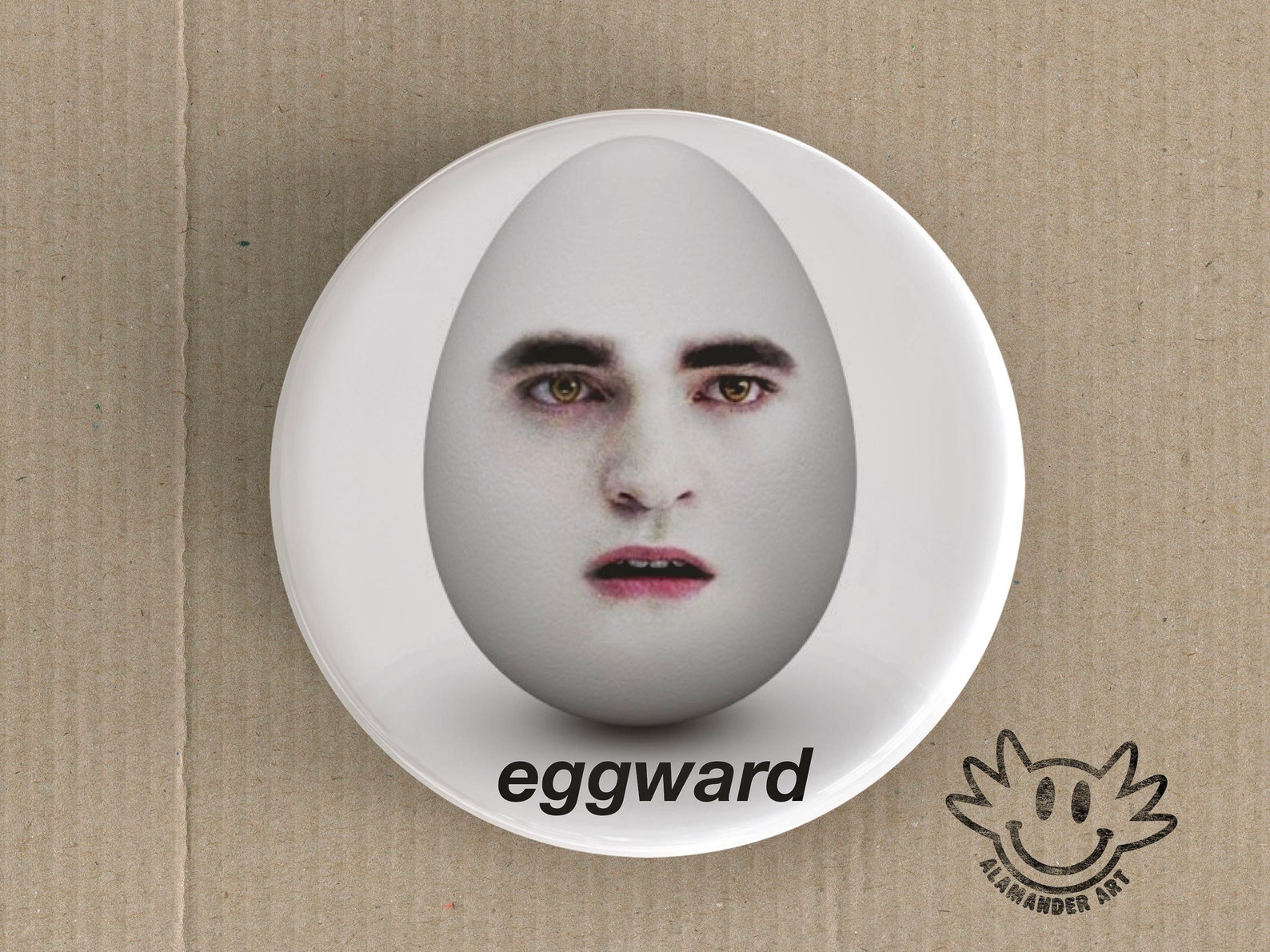 Twilight eggward Edward Meme Pinback Button - Etsy