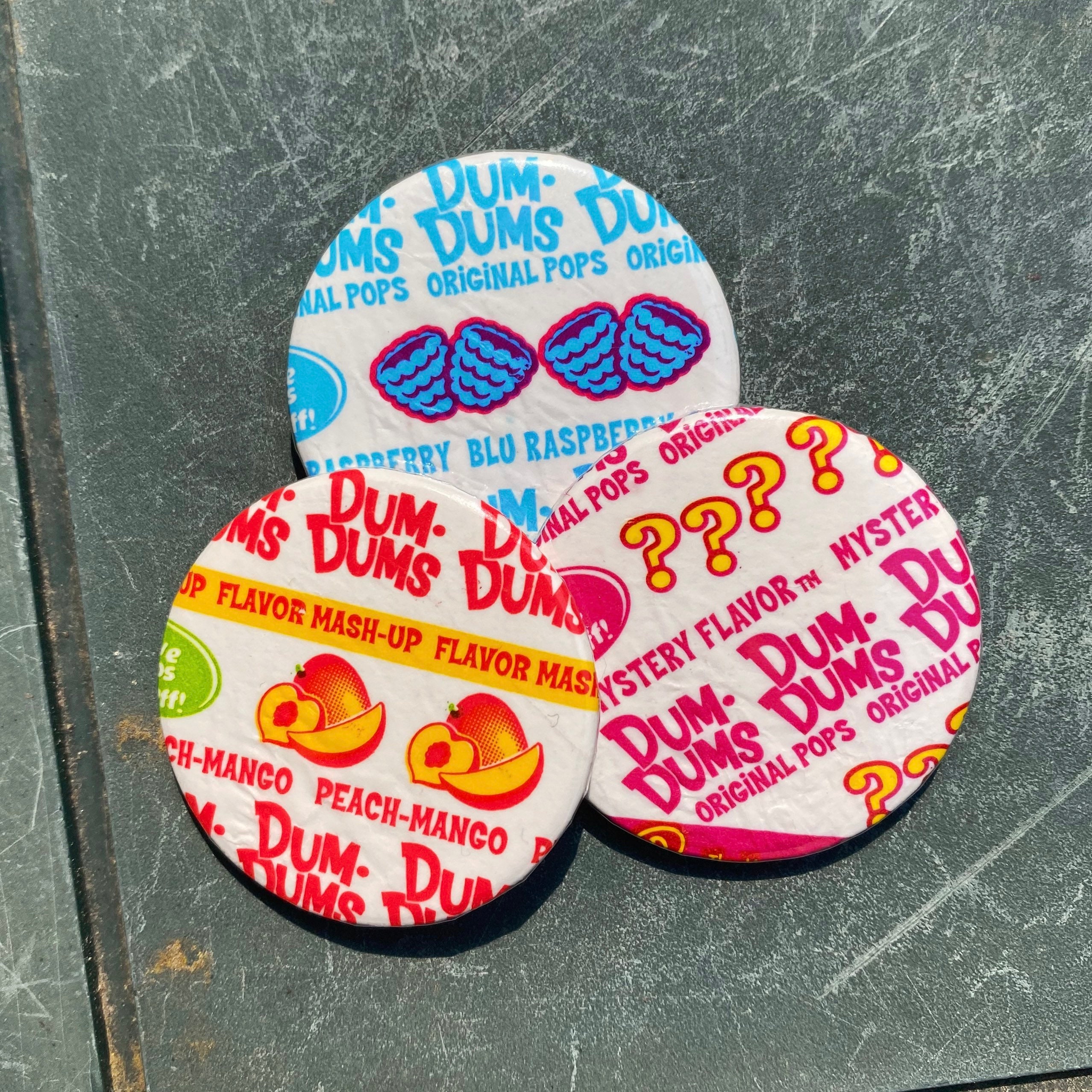 Dum Dums Lollipop Wrapper Pinback Button | Etsy