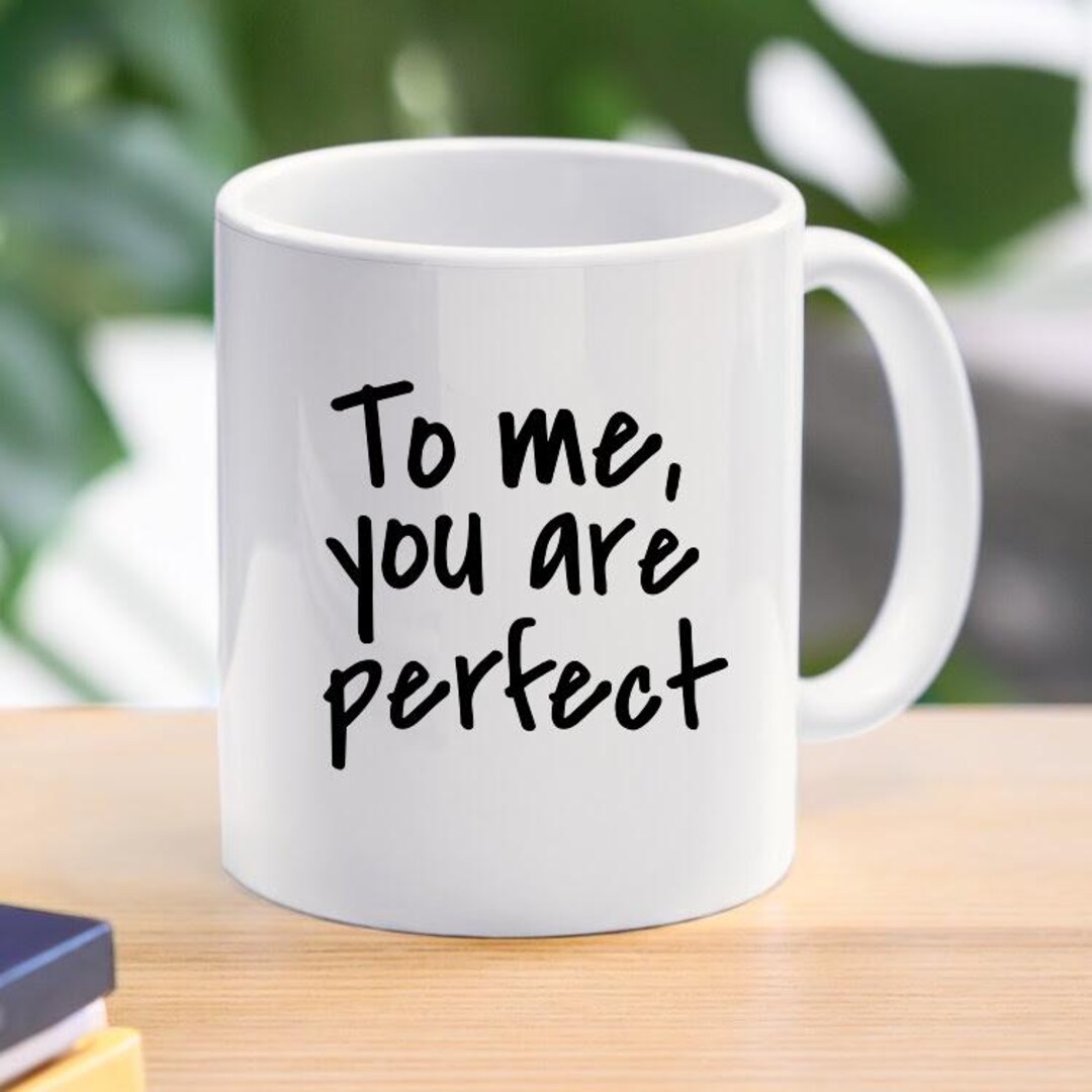 To Me You Are Perfect Love Actually Inspired Mug | Christmas Rom Com ...