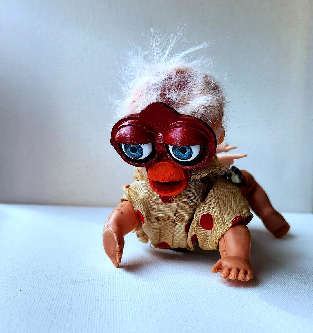 Creepy Two-faced Oddbody Furby Baby - Etsy