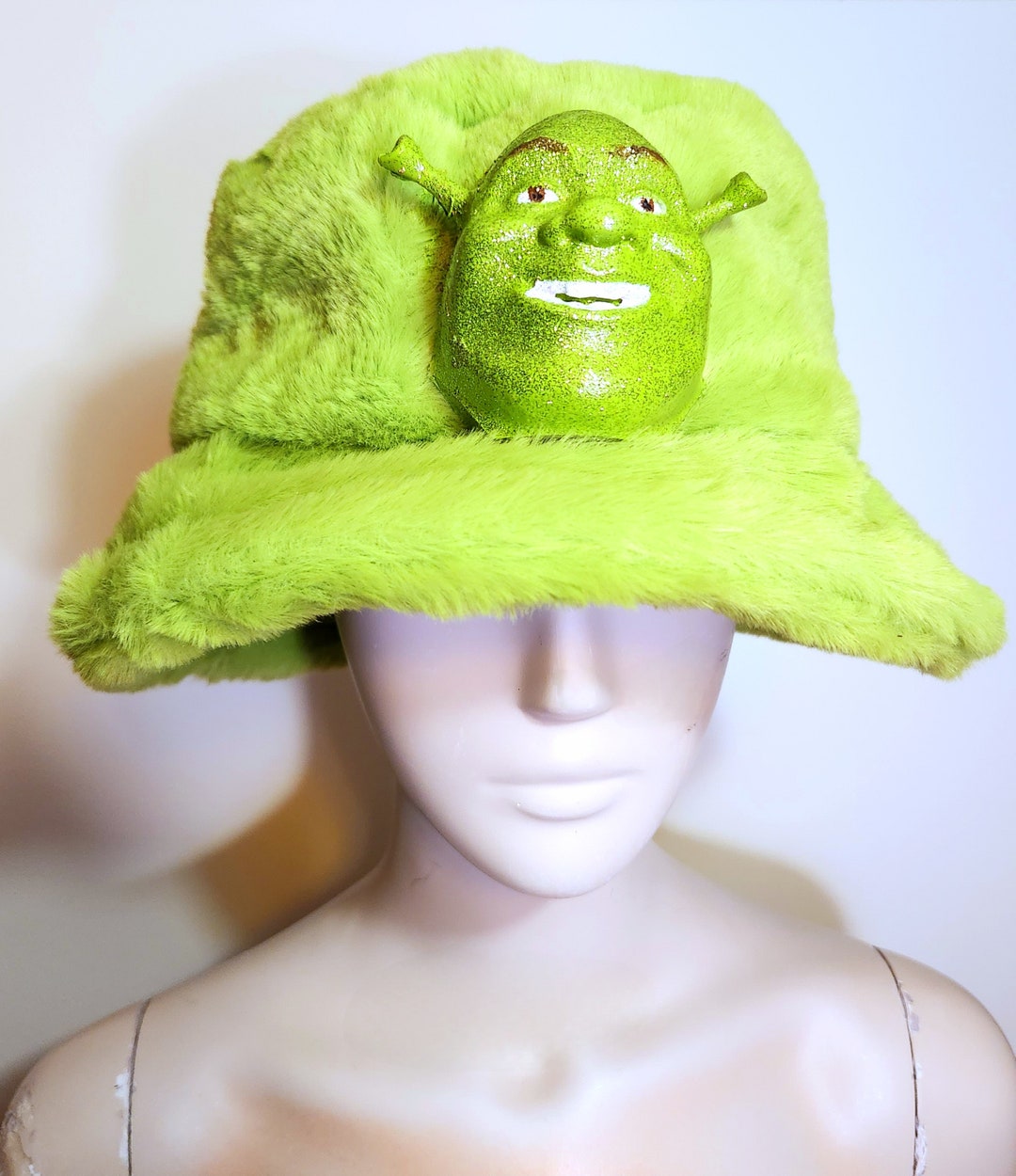 Swamp Hat Green, Fuzzy Bucket Hat - Etsy