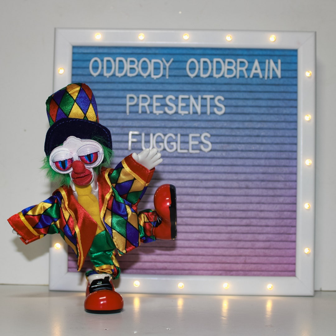 Fuggles the Clown Oddbody Oddbrain Poseable Clown - Etsy