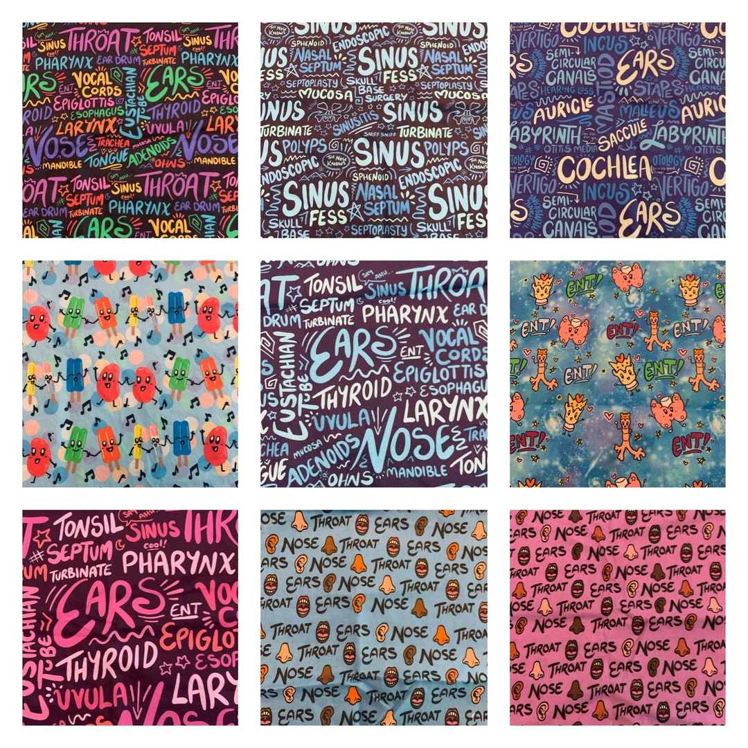 ENT Scrub Caps - Etsy