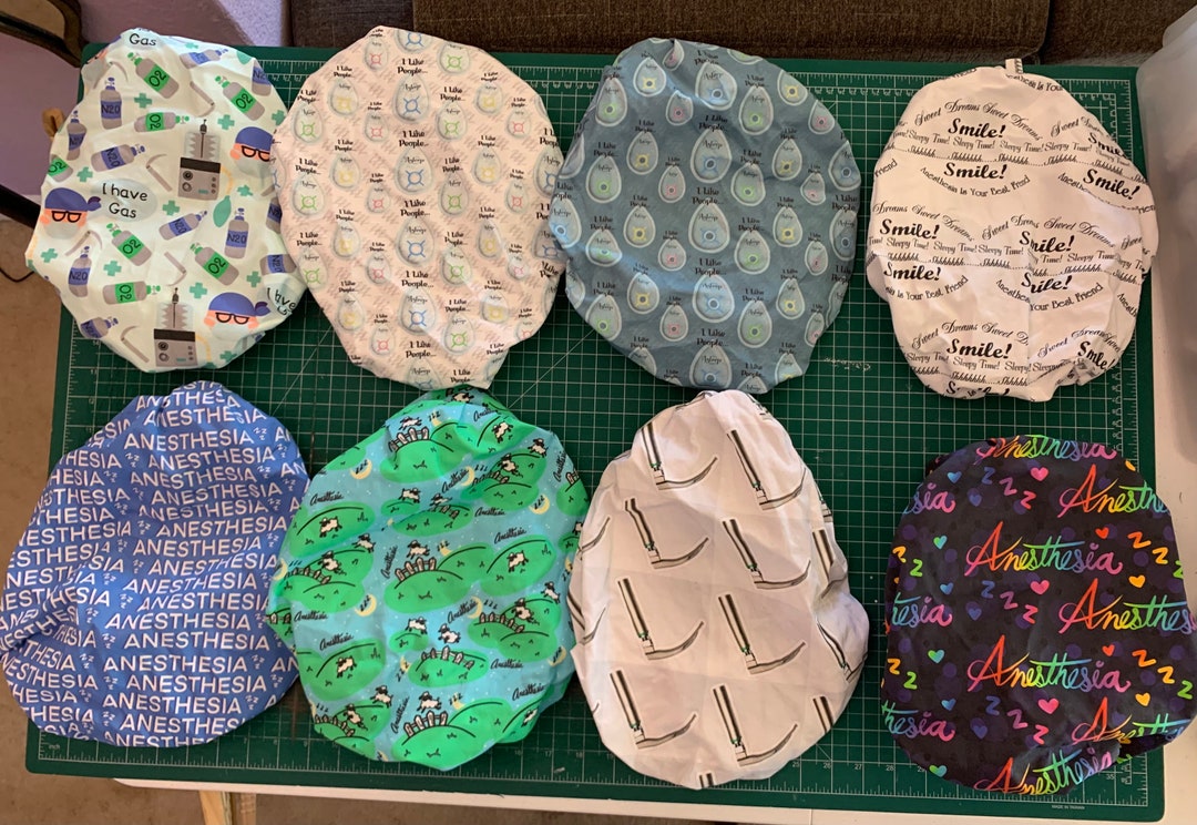 Anesthesia Scrub Caps - Etsy